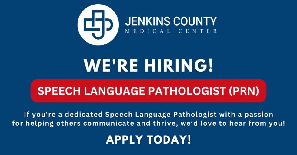Speech Language Pathologist (PRN) - Rehabilitation & Therapy - Jenkins County Medical Center